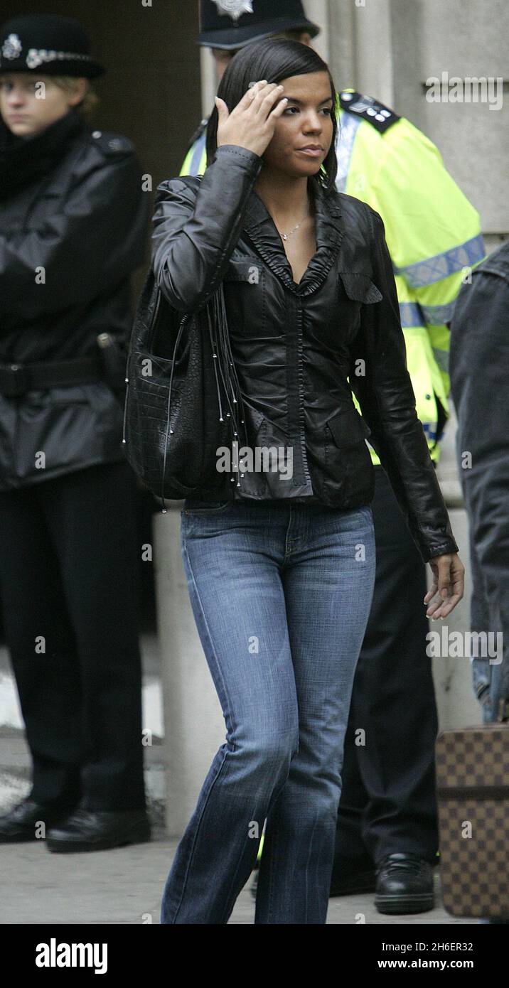 Rap singer Ms Dynamite appeared at Bow Street Magistrates in London ...