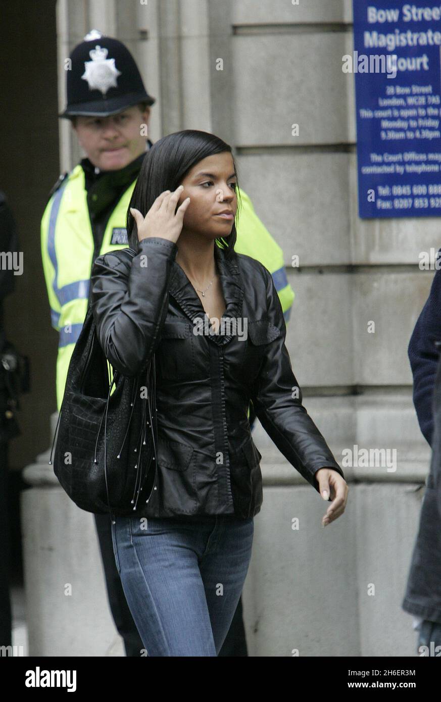 Rap singer Ms Dynamite appeared at Bow Street Magistrates in London ...