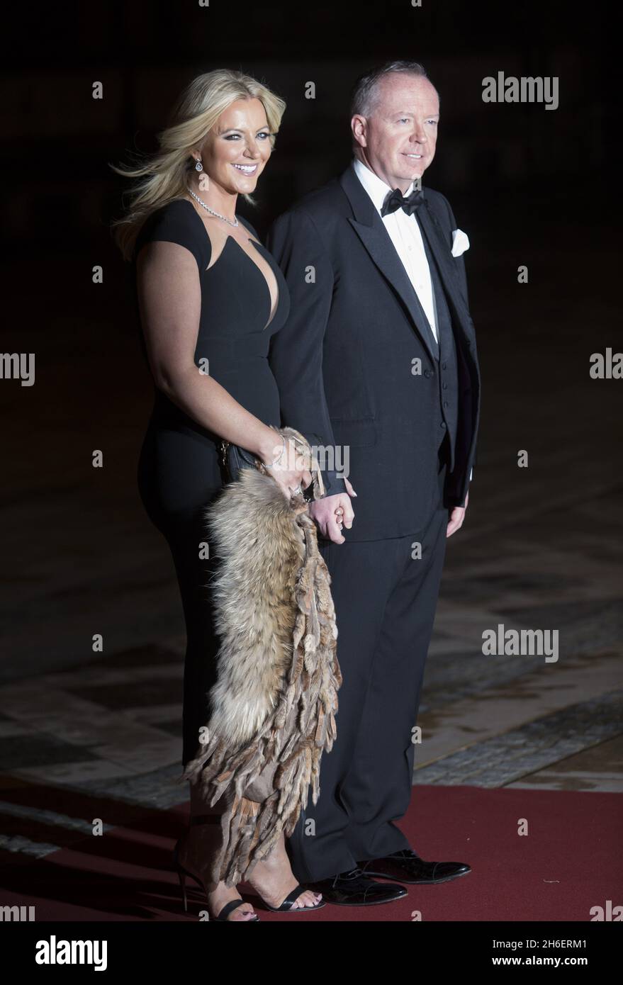 Baroness Michelle Mone and Douglas Barrowman attend a reception and ...