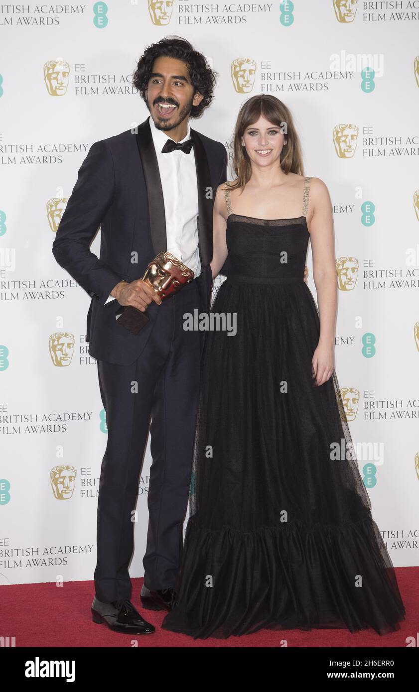 DEV PATEL WINS BEST SUPPORTING ACTOR at the EE British Academy of Film ...