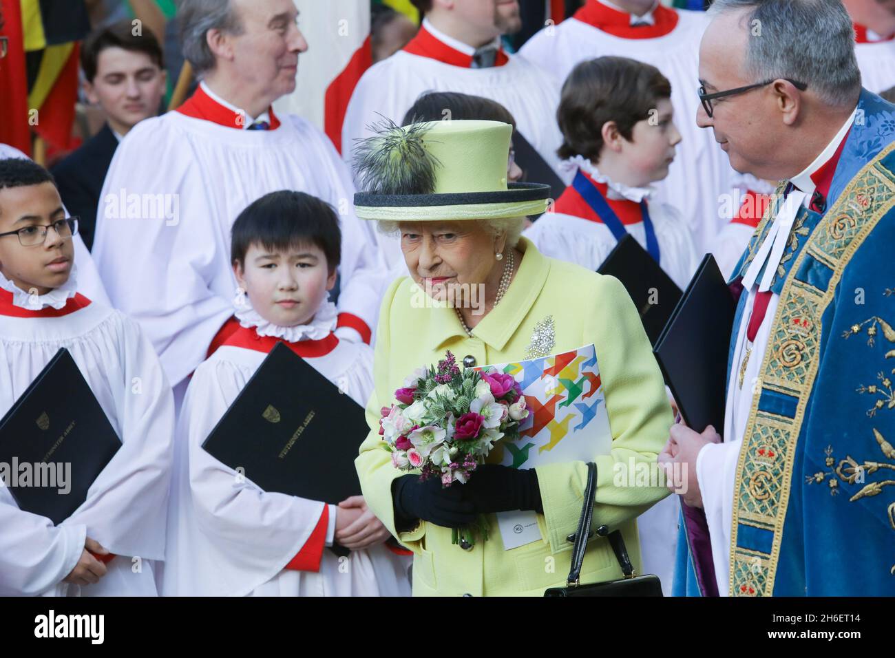 The Queen, Head of the Commonwealth leaves Stock Photo - Alamy