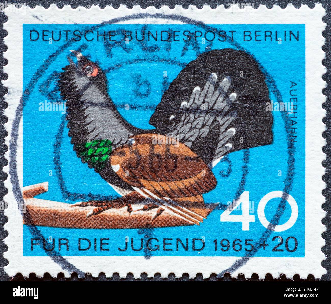 GERMANY, Berlin - CIRCA 1965: a postage stamp from Germany, Berlin ...