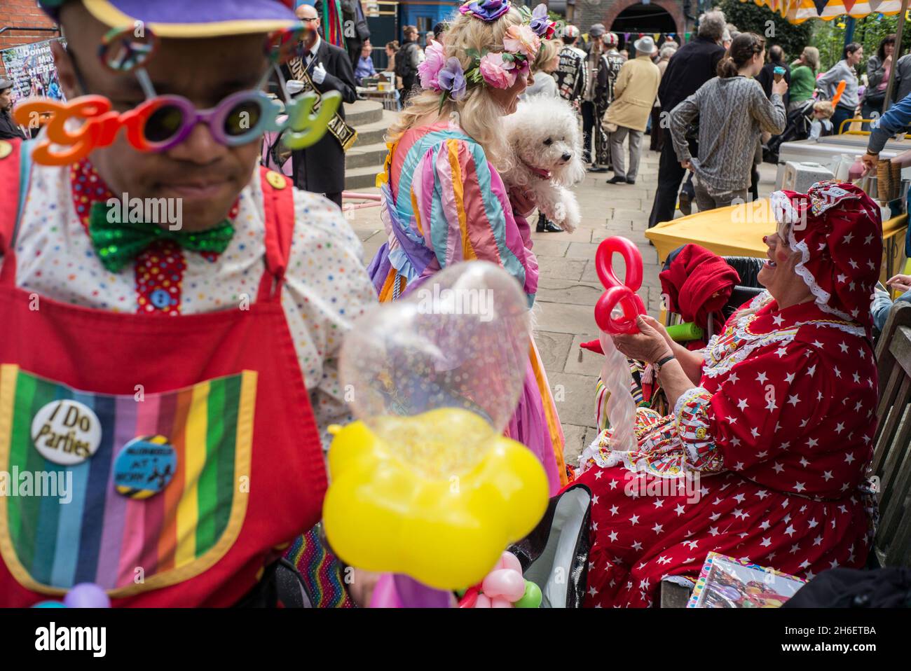 The Covent Garden May Fayre and Puppet Festival took place today ...