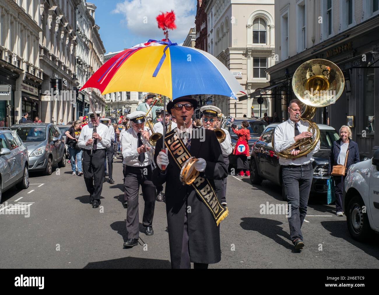 The Covent Garden May Fayre and Puppet Festival took place today ...