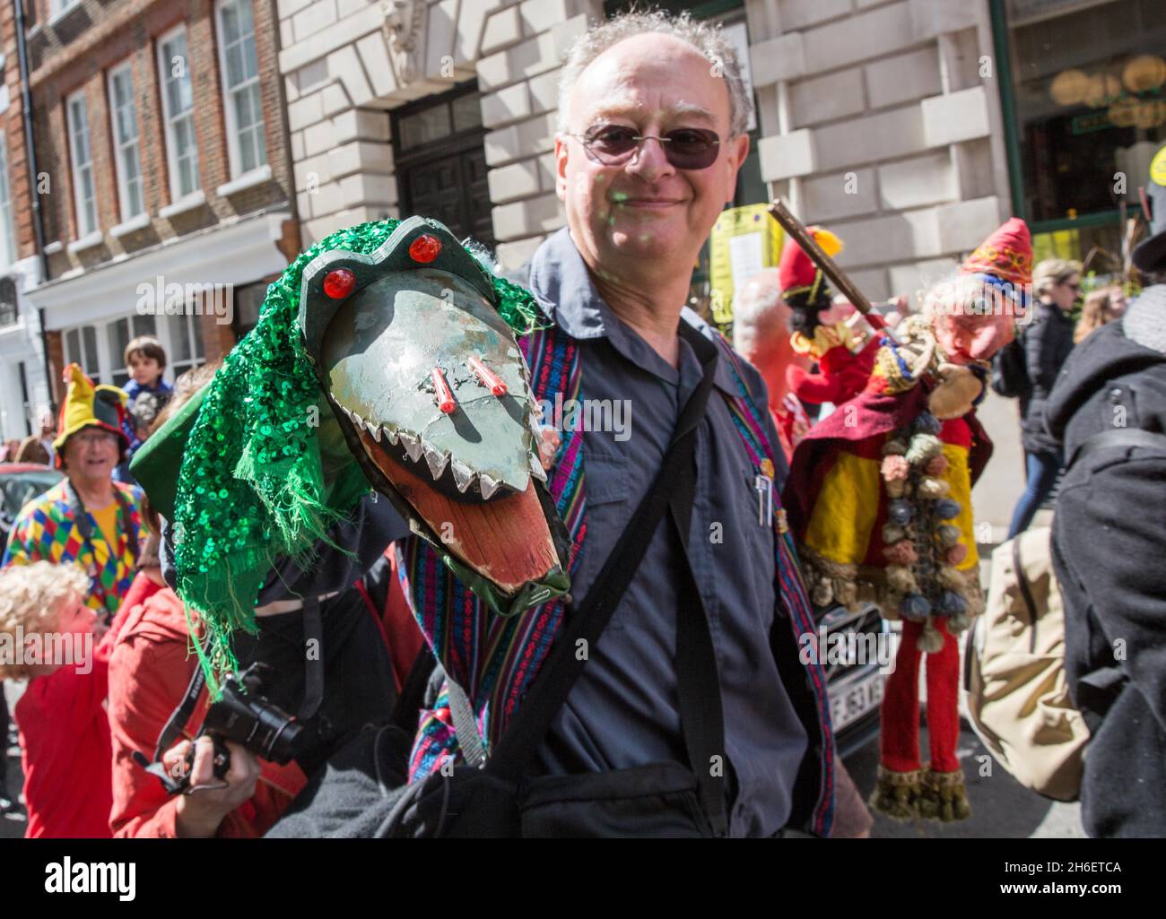 The Covent Garden May Fayre and Puppet Festival took place today ...