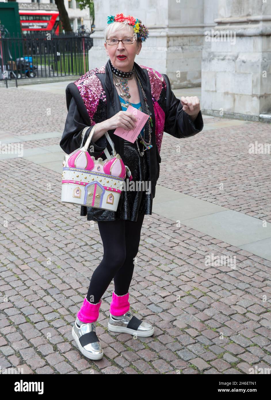 Sue Pollard attends Ronnie Corbett memorial service held at Westminster ...