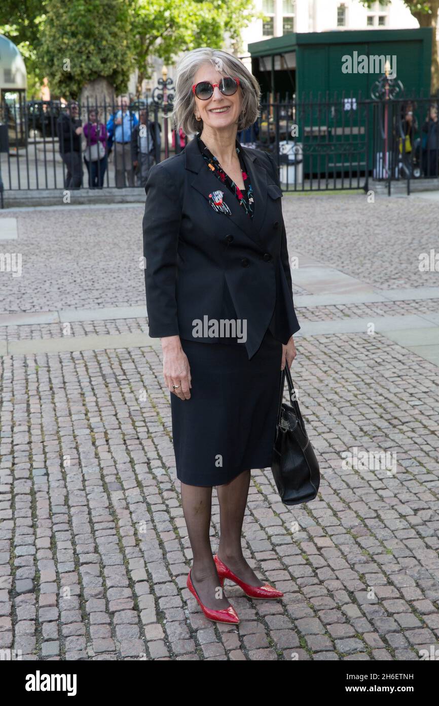 Maureen Lipman attends Ronnie Corbett memorial service held at ...