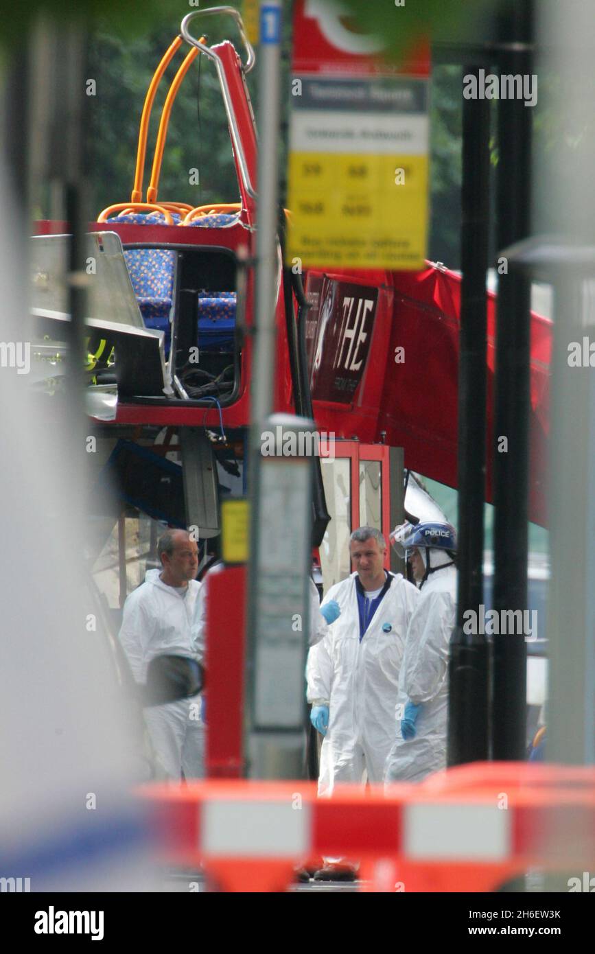 Tavistock square bus bomb hi-res stock photography and images - Alamy