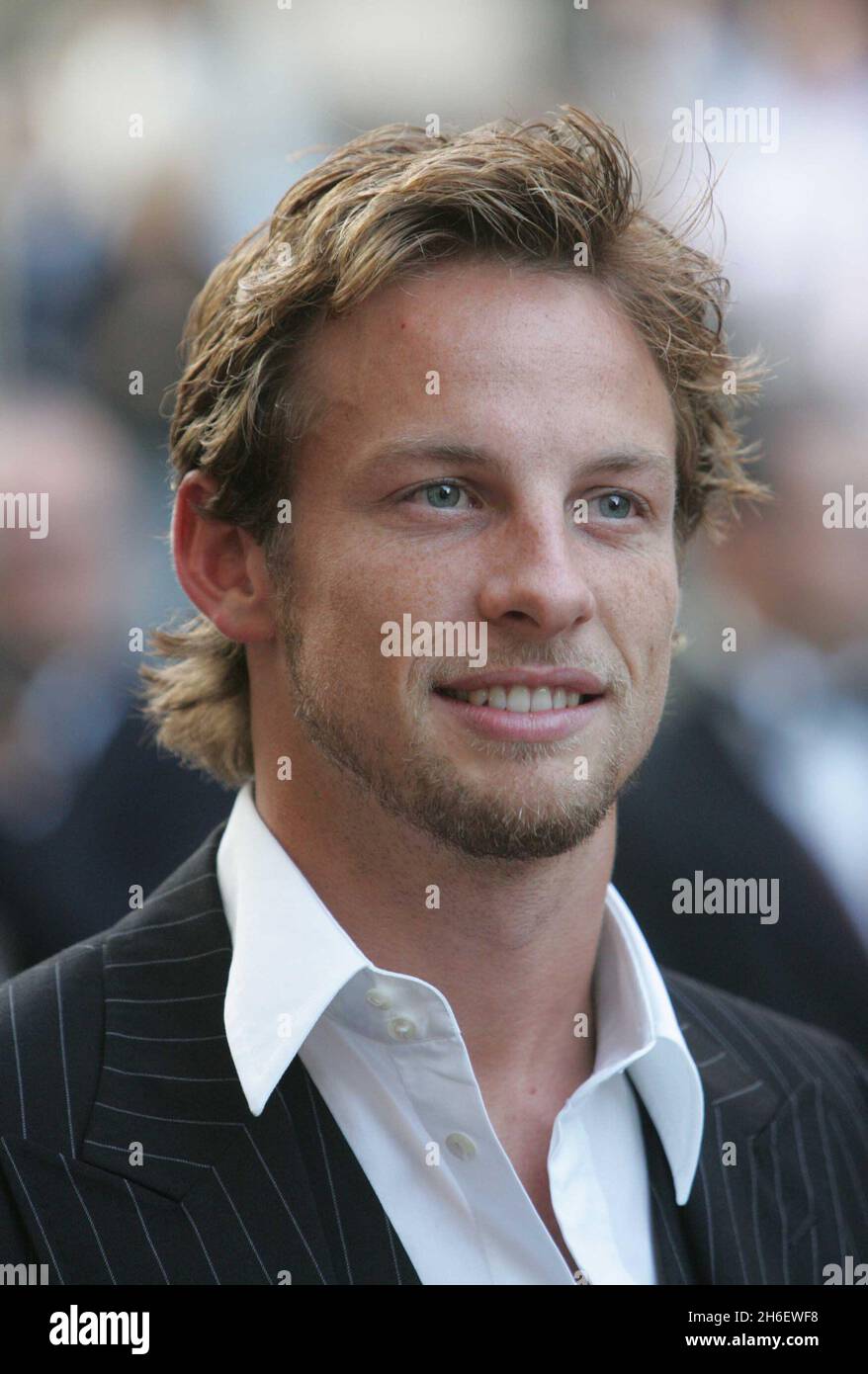 JENSON BUTTON ARRIVES FOR THE GQ MEN OF THE YEAR AWARDS AT THE ROYAL ...