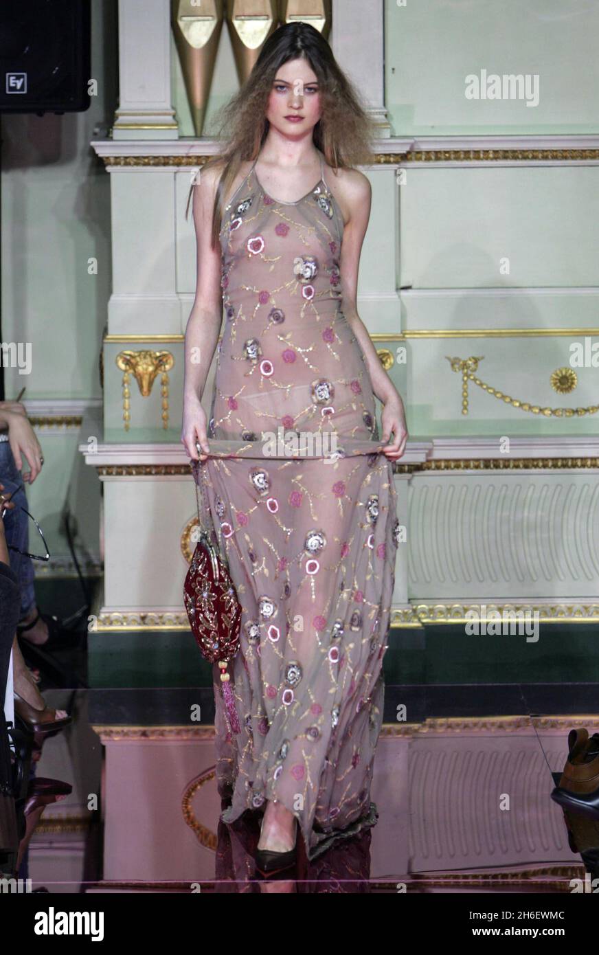 THE FROST FRENCH FASHION SHOW PART OF LONDON FASHION WEEK, SPRING ...