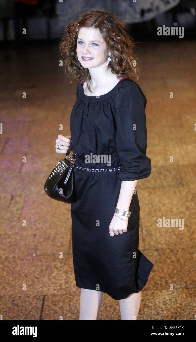 Bonnie Wright arriving at the Harry Potter And The Goblet Of Fire film ...