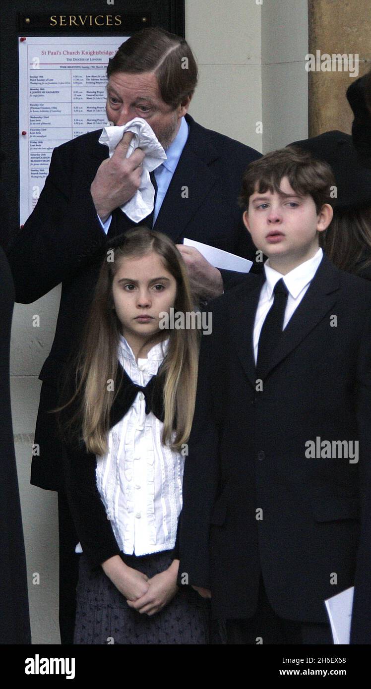 The funeral of former Secretary of State for War John Profumo at St ...