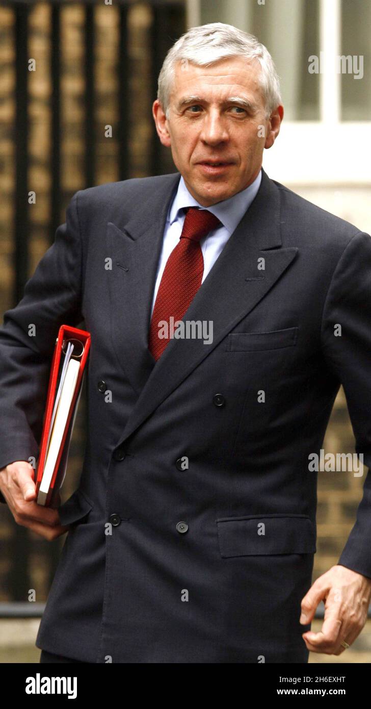 Jack straw at downing street hi-res stock photography and images - Alamy