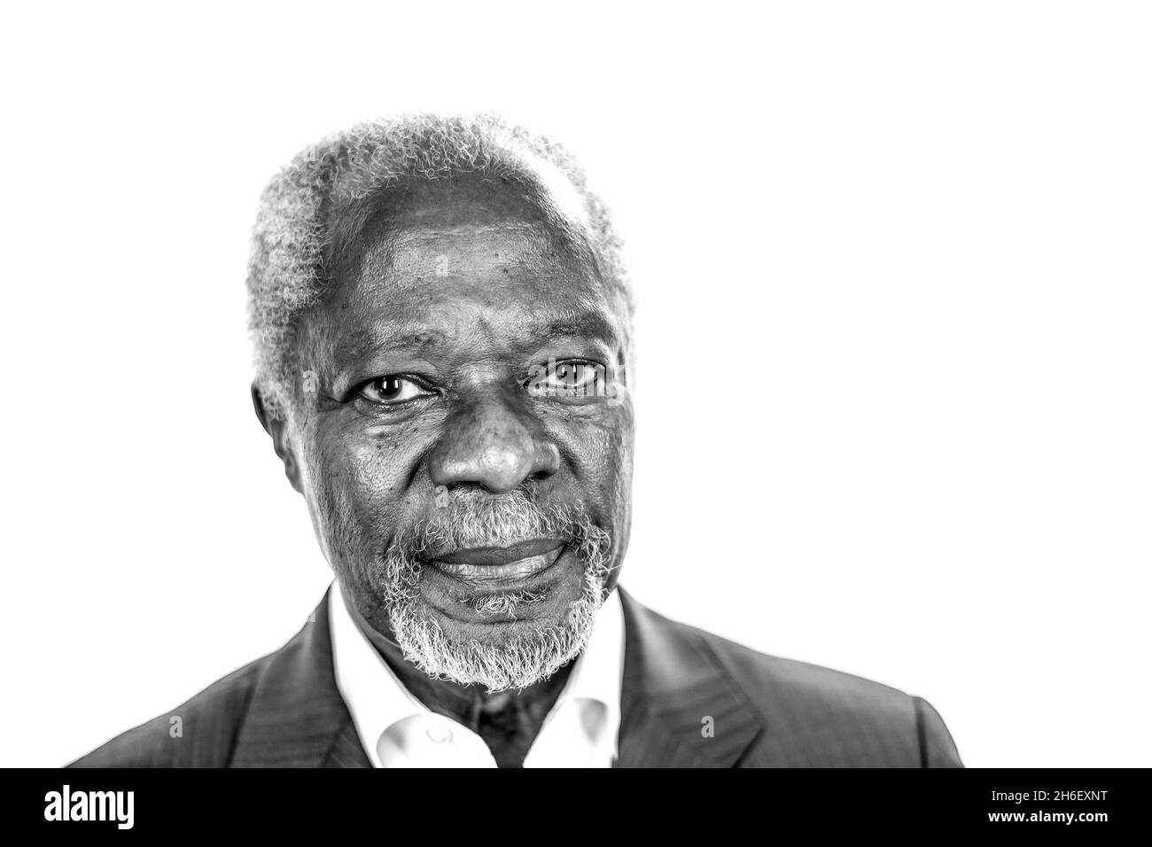 Kofi annan Black and White Stock Photos & Images - Alamy