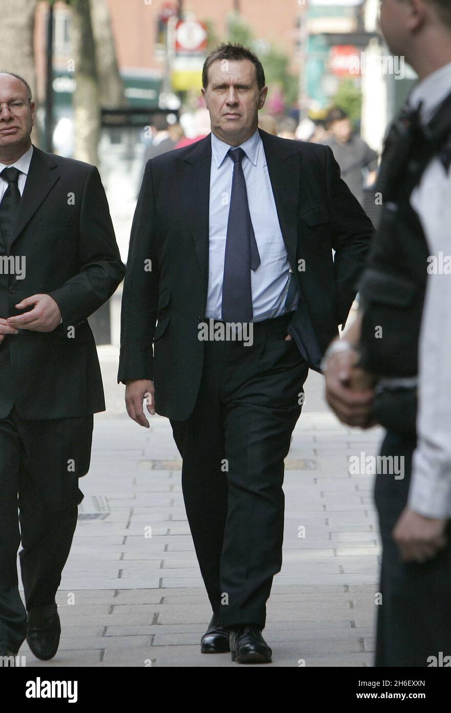 Clive Goodman arriving at court Stock Photo - Alamy