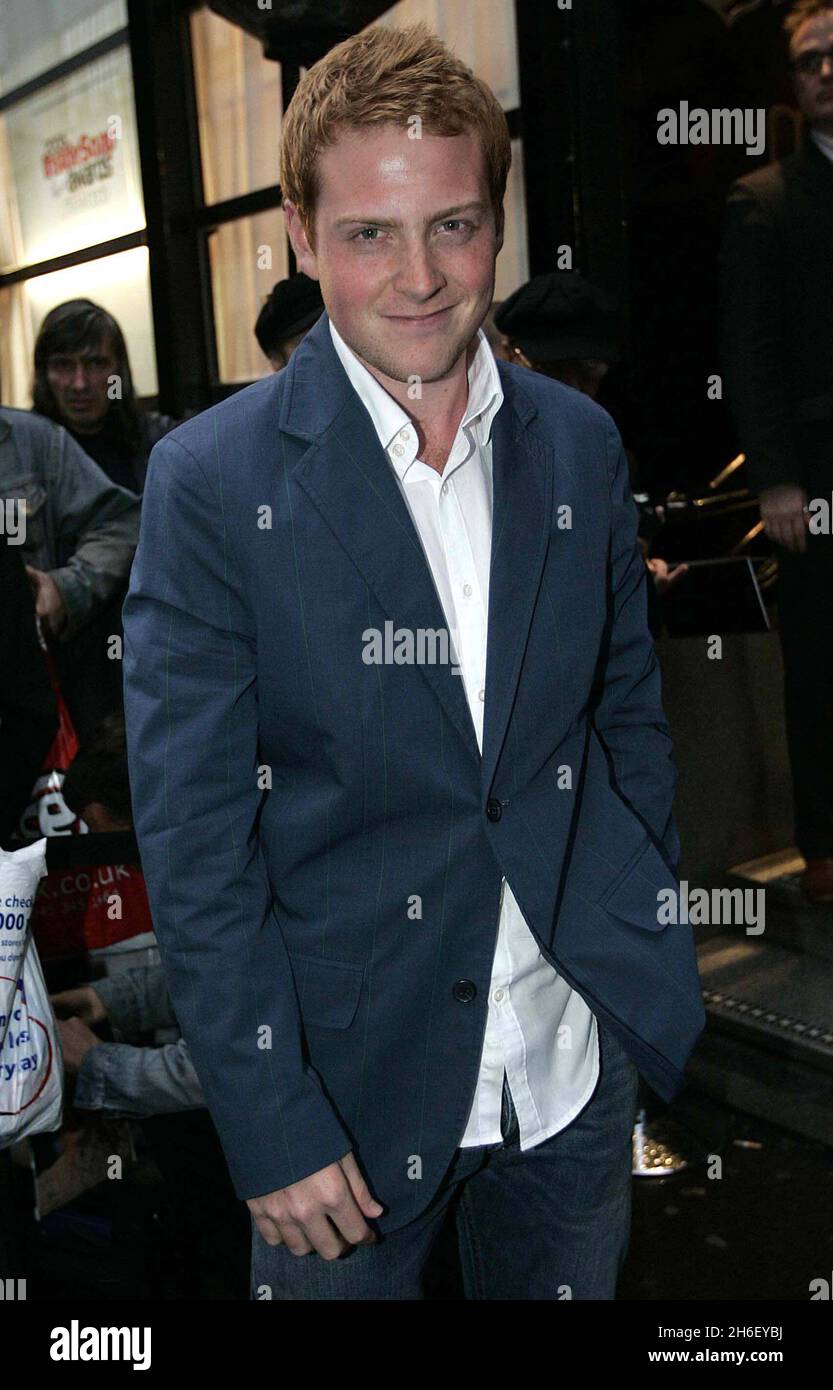 Charlie Clement arrives at the Inside Soap Awards in central London ...