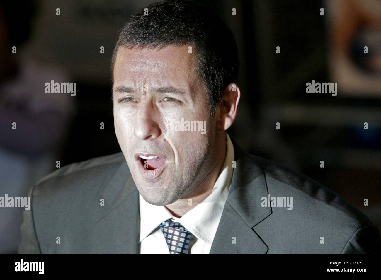 Adam Sandler at the UK film premiere for Click at the Empire Leicester ...