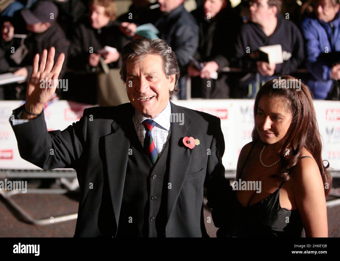 Emmerdale star Patrick Mower arriving at the Daily Mirror Pride of ...
