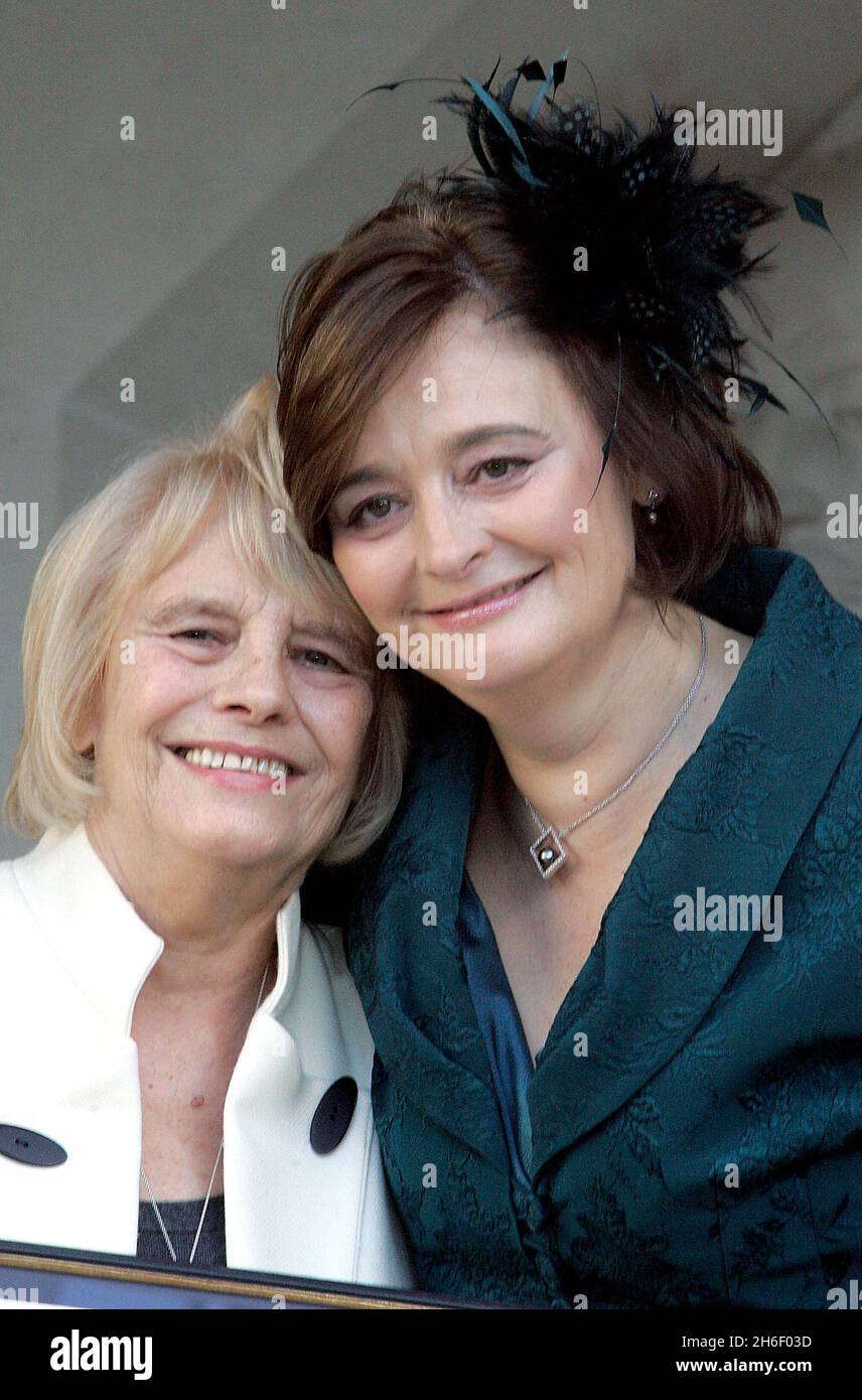 The Prime Minister's wife Cherie Blair pictured with her mother Gail ...