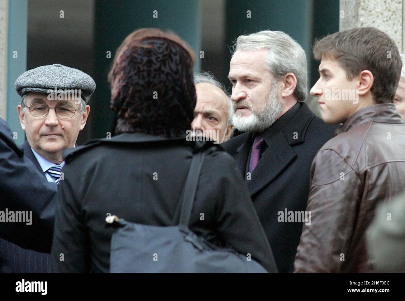 Walter Litvinenko (left), father of former Russian spy Alexander ...