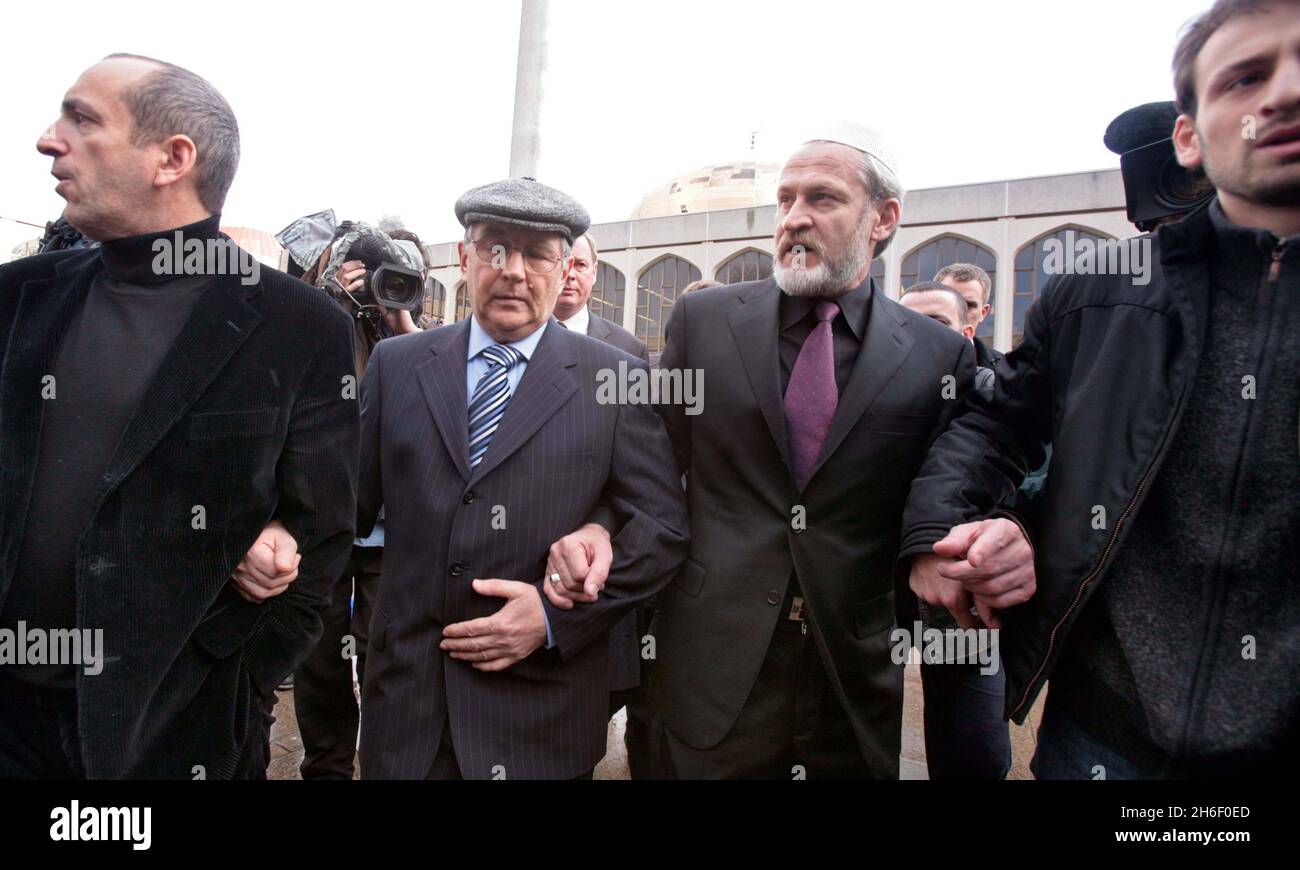 Walter Litvinenko (left), father of former Russian spy Alexander ...