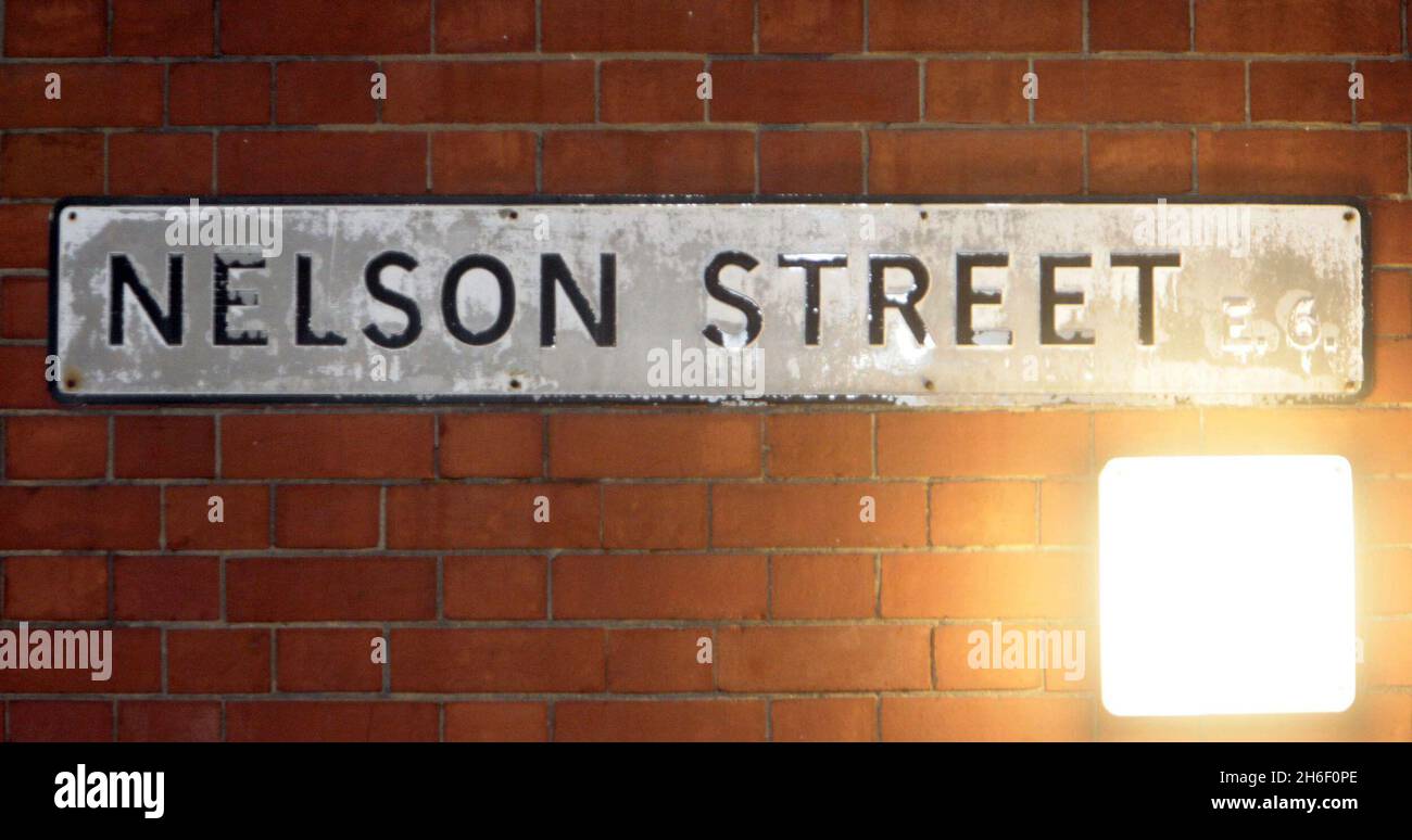 Nelson Street in East Ham , London , where the bodies of a 26-year-old ...