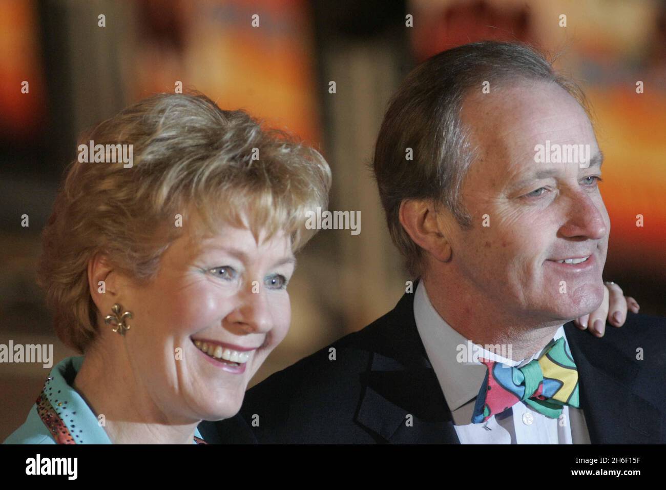 Christine and Neil Hamilton attending the UK film premiere for the ...