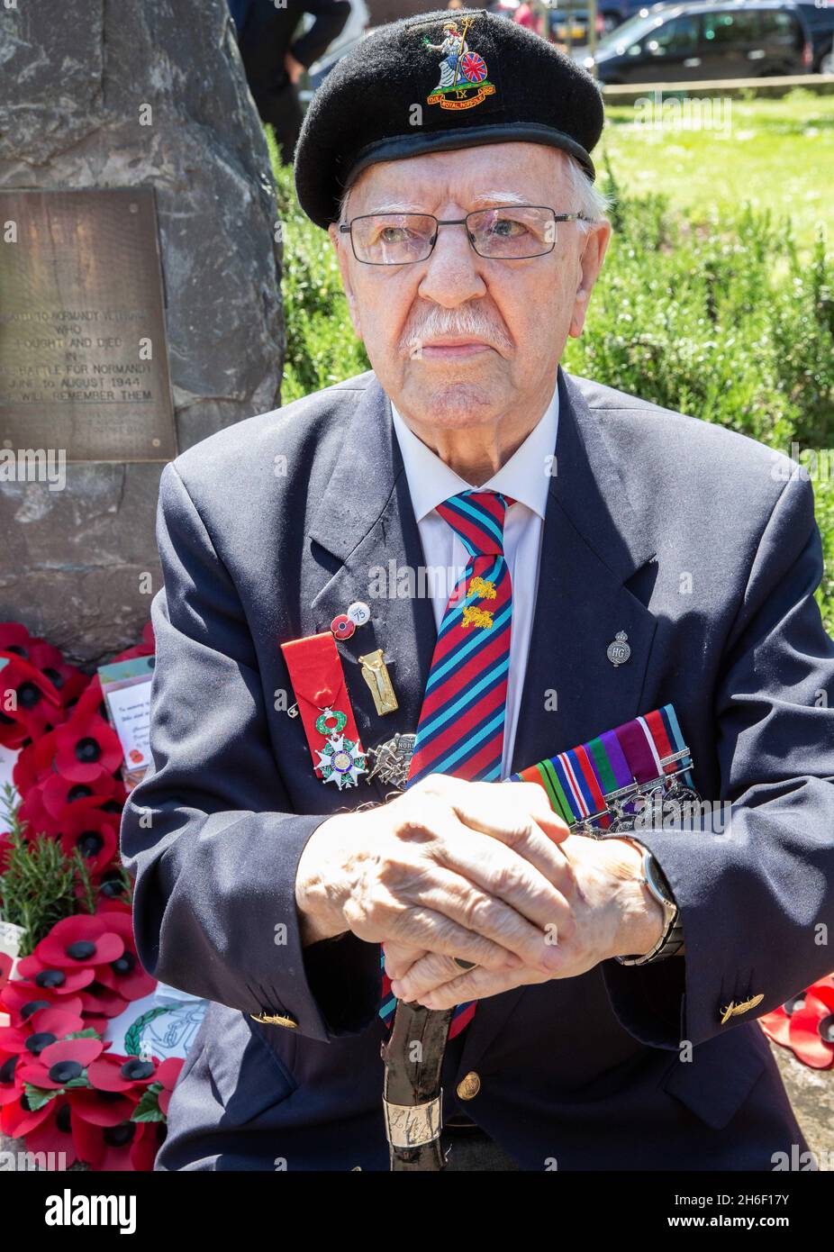 D-Day veteran Charles Harry Boyer, 93 years old, of the Norfolk ... D-Day veteran Charles Harry Boyer, 93 years old, of the Norfolk ...