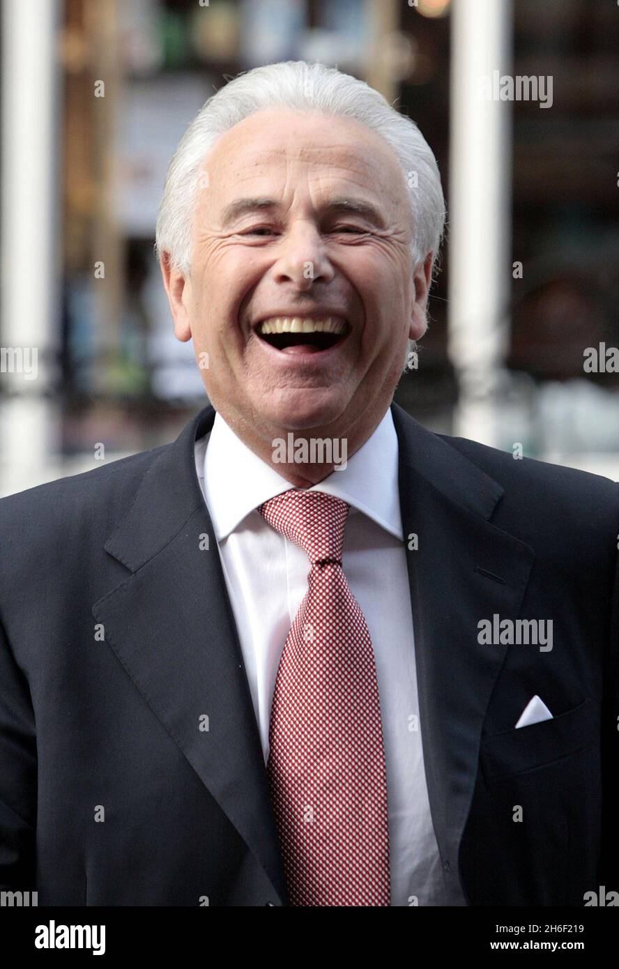 Lord Levy pictured leaving his office in London on March 6, 2007 Stock ...