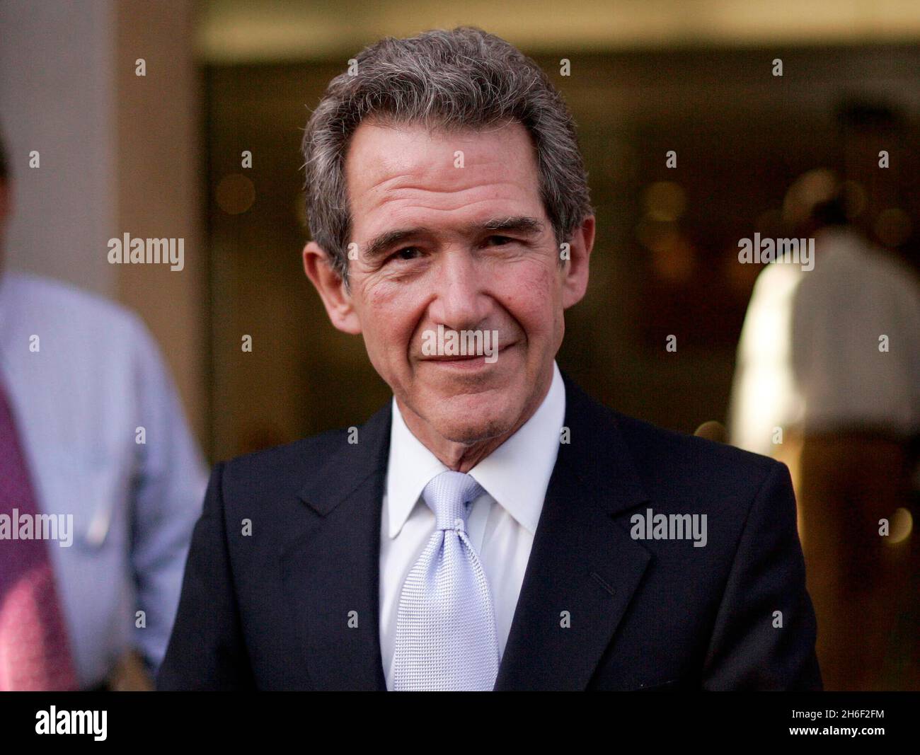 BP chief Lord Browne is pictured leaving the BP office in St James ...