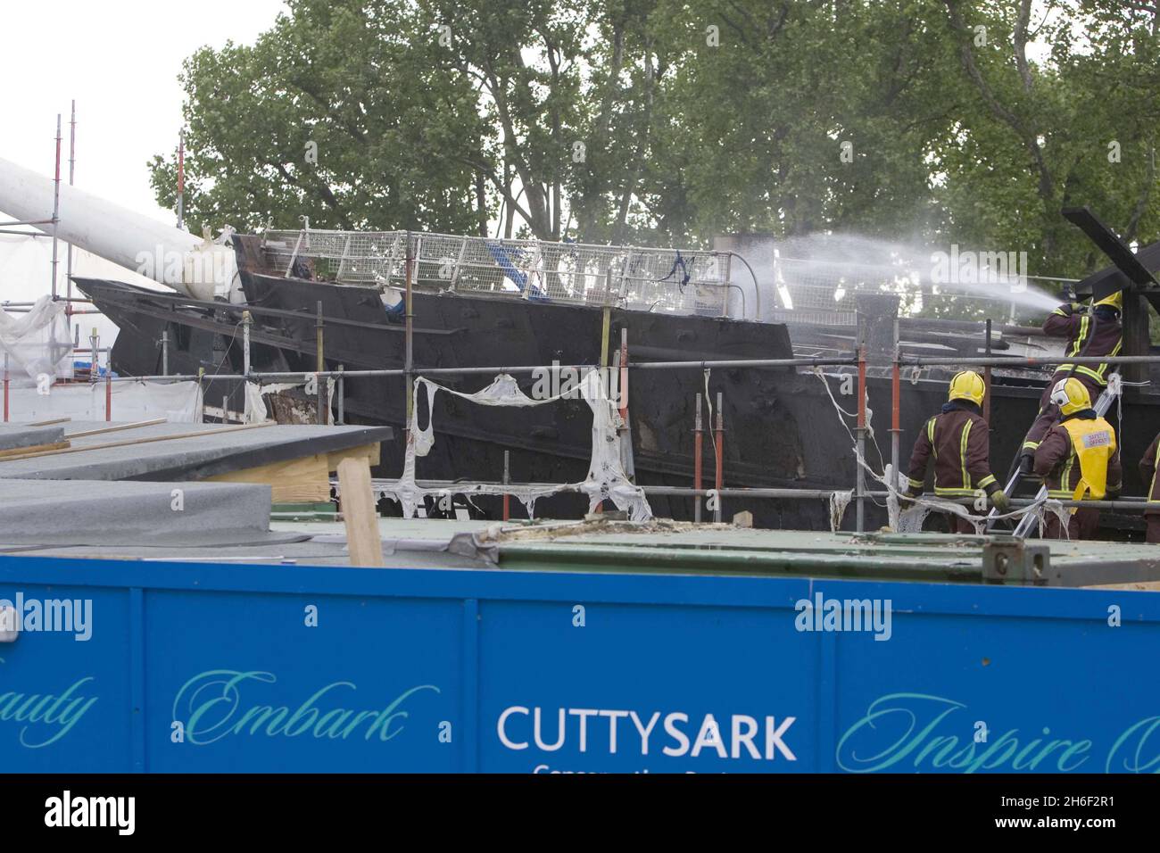 The world's only surviving extreme clipper ship, the Cutty Sark, built ...