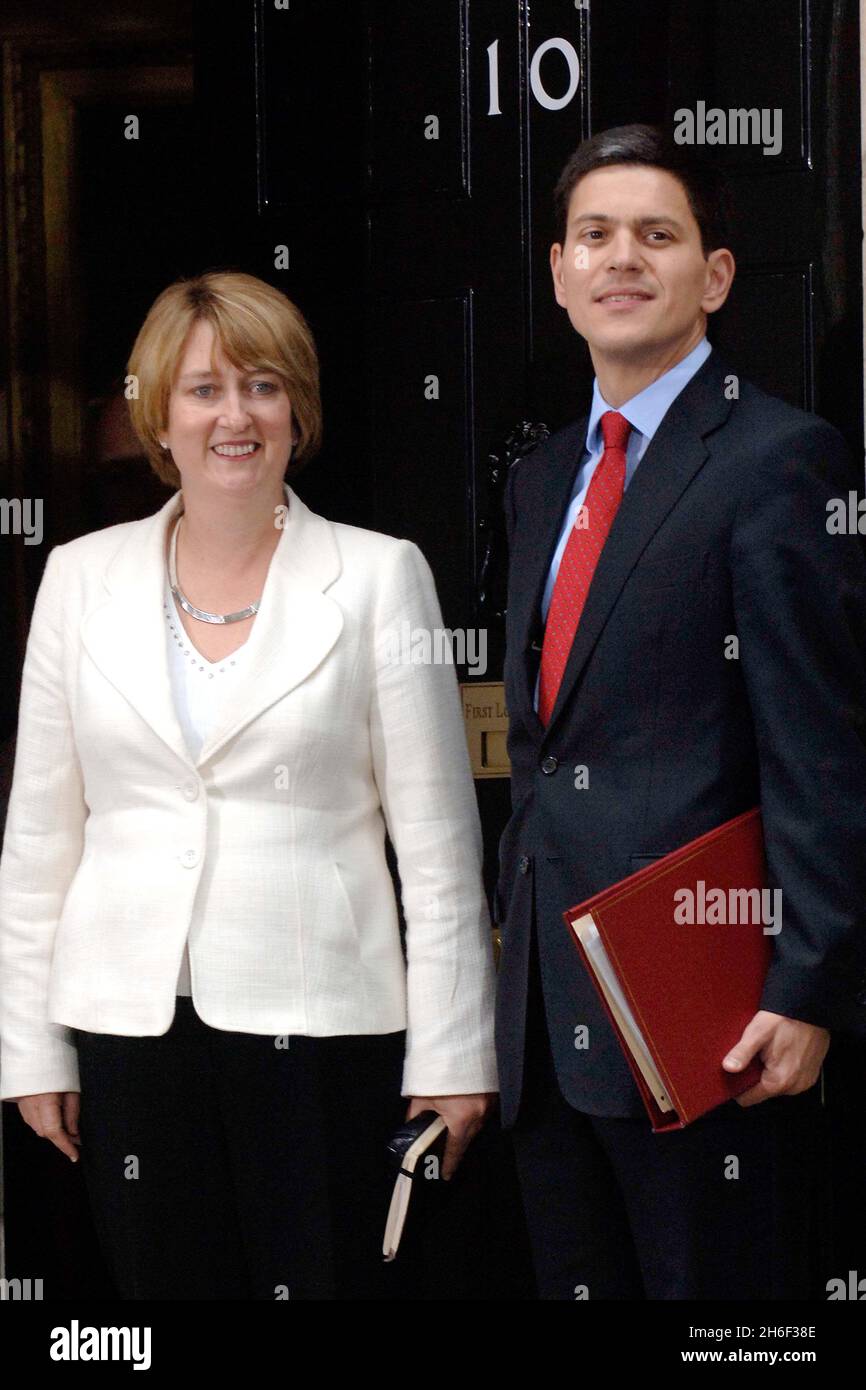 Jacqui Smith, Britain's first female home secretary is pictured with ...