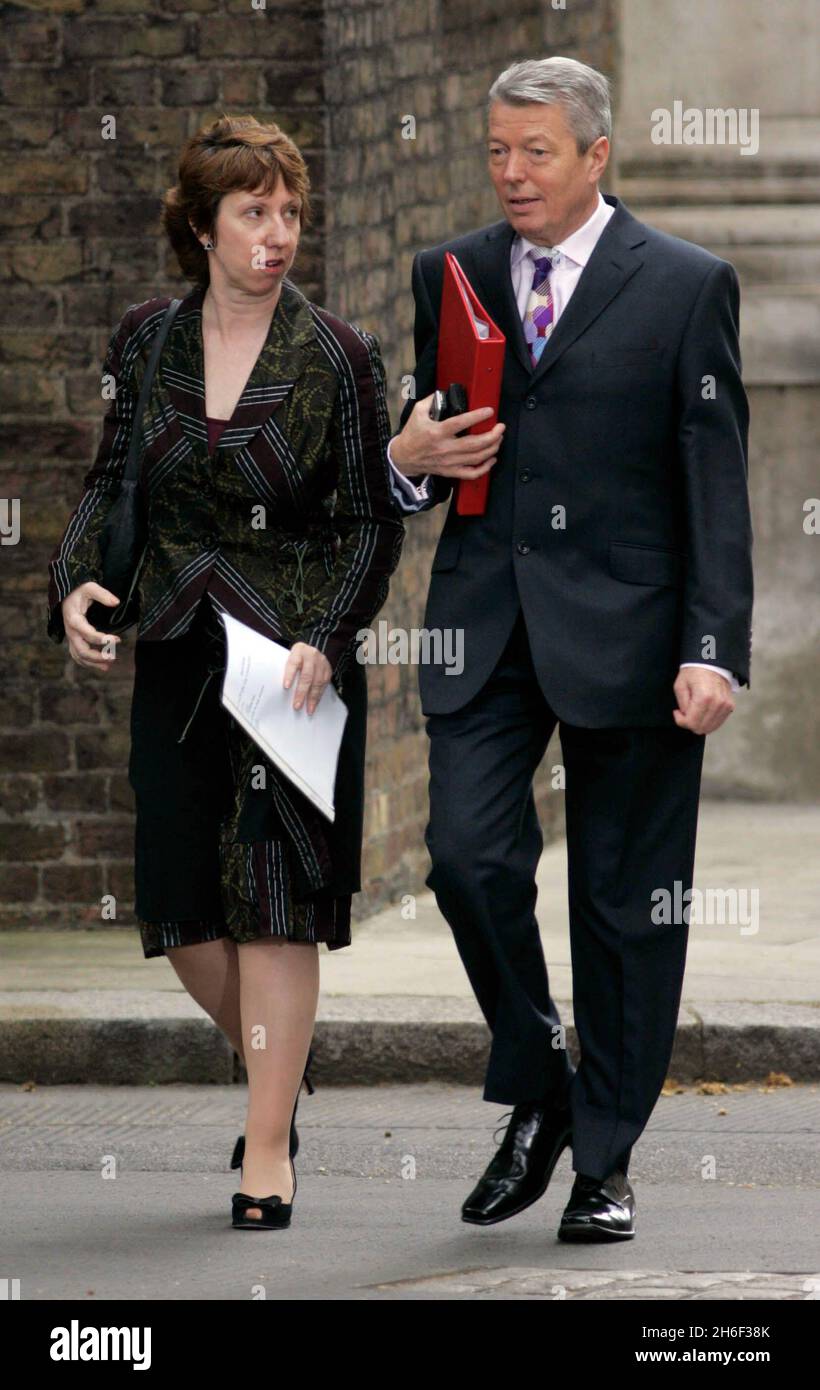 Pictured with alan johnson hi-res stock photography and images - Alamy
