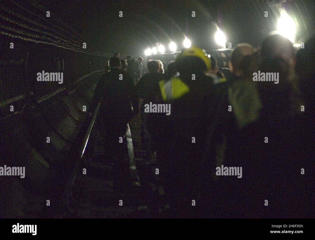 Pictures from inside Mile End Station where an incident took place with ...