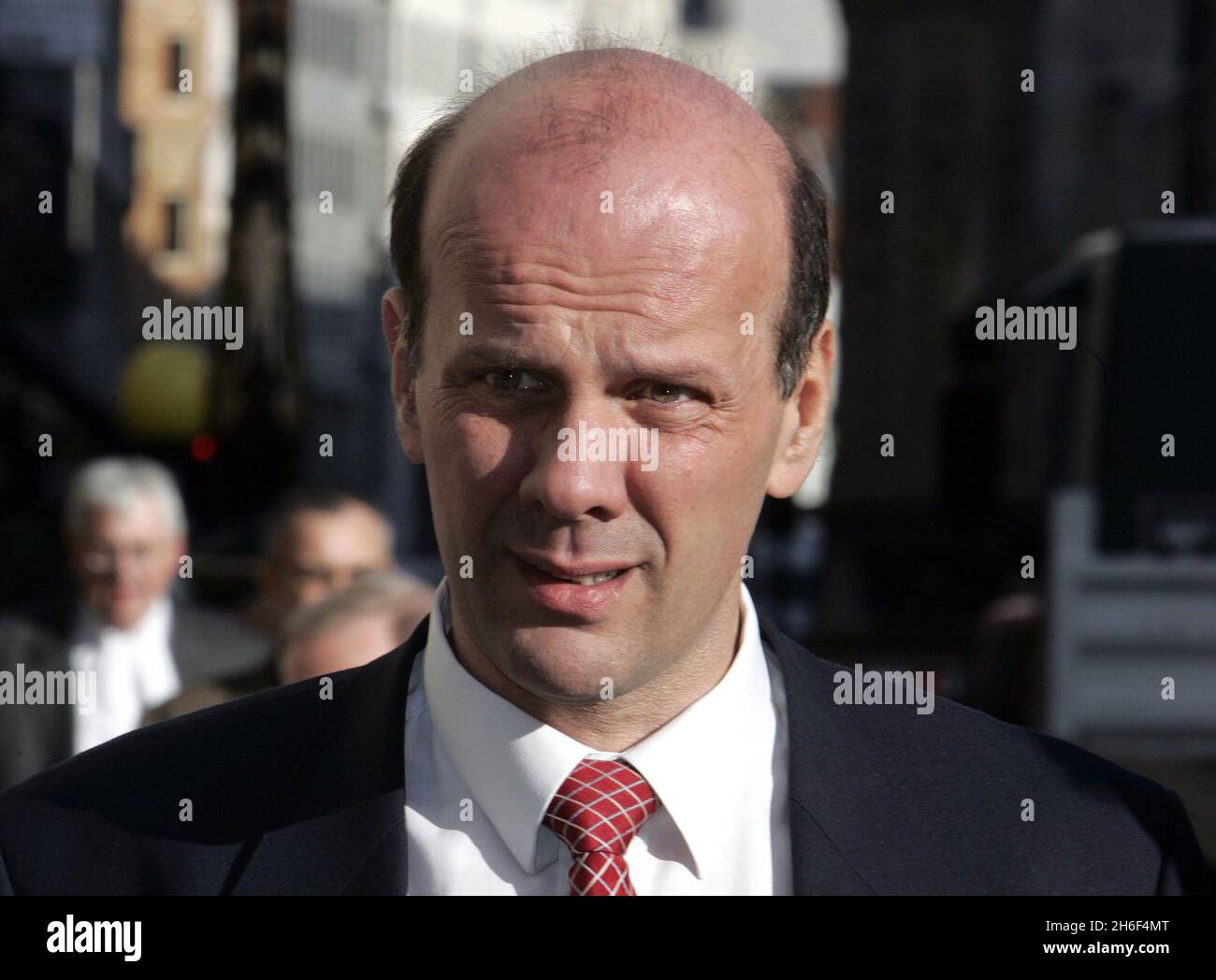 Day two of the appeal at the High Court today by Barry George, who was ...