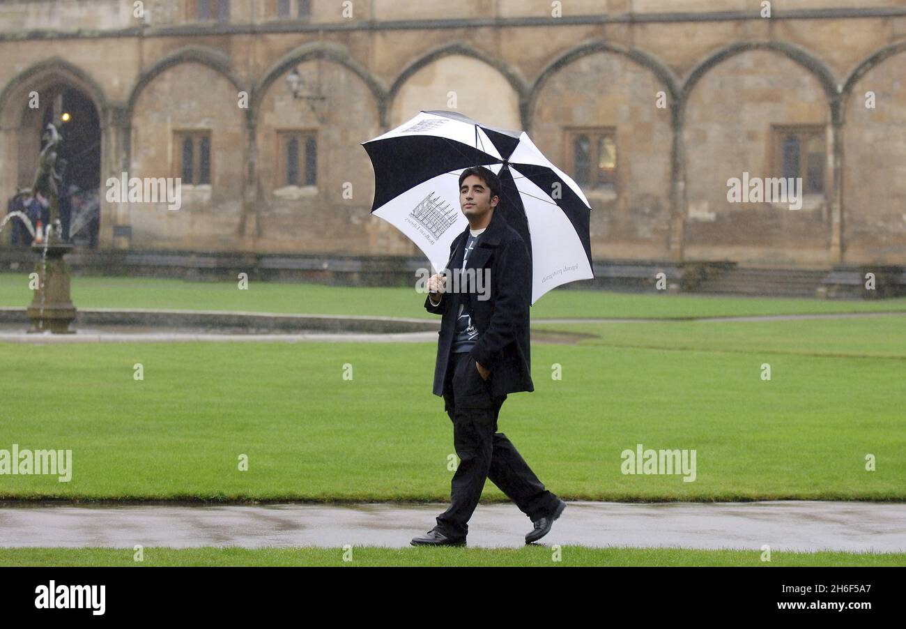 Bilawal Bhutto Zardari Chairman of the Pakistan Peoples Party at a ...