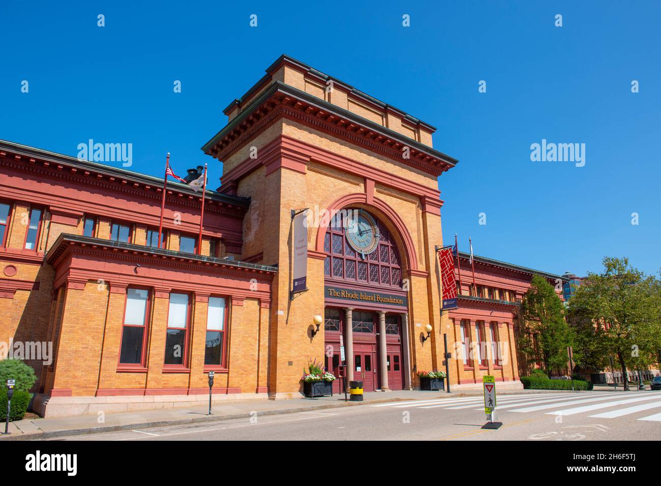 Providence Union Station is a historic railroad station built in 1898 ...