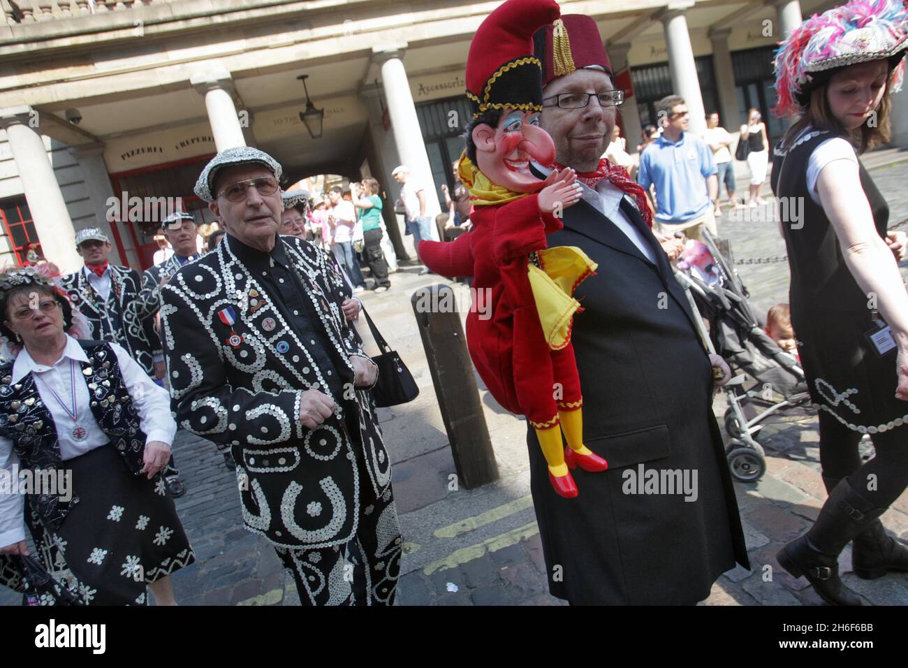 The 33rd Annual Covent Garden May fair & puppet festival in central ...