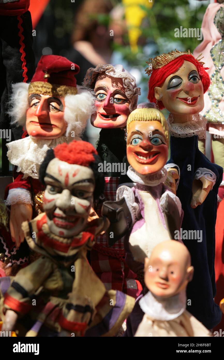 The 33rd Annual Covent Garden May fair & puppet festival in central ...