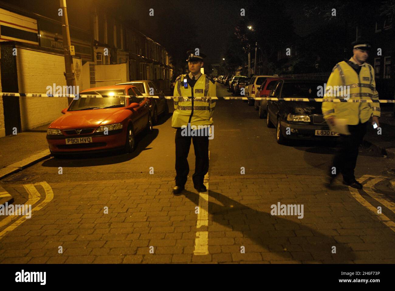 The scene in Leyton, East London, where a man in his 20s was stabbed to ...
