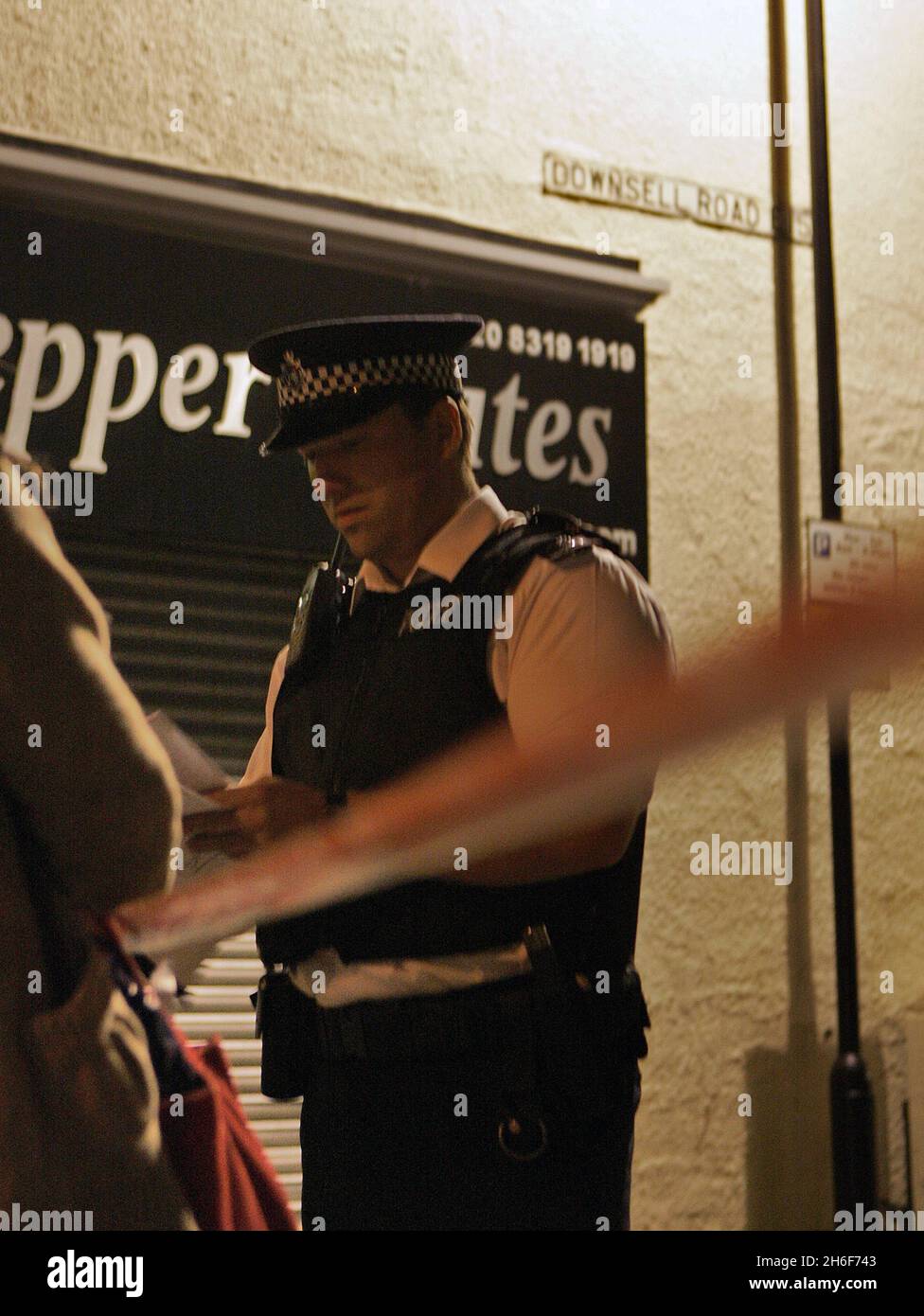 The scene in Leyton, East London, where a man in his 20s was stabbed to ...