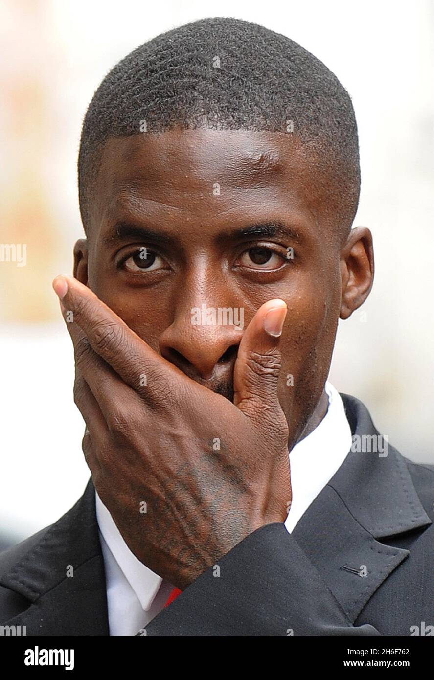 Dwain Chambers leaves the High Court in London, after he lost his ...