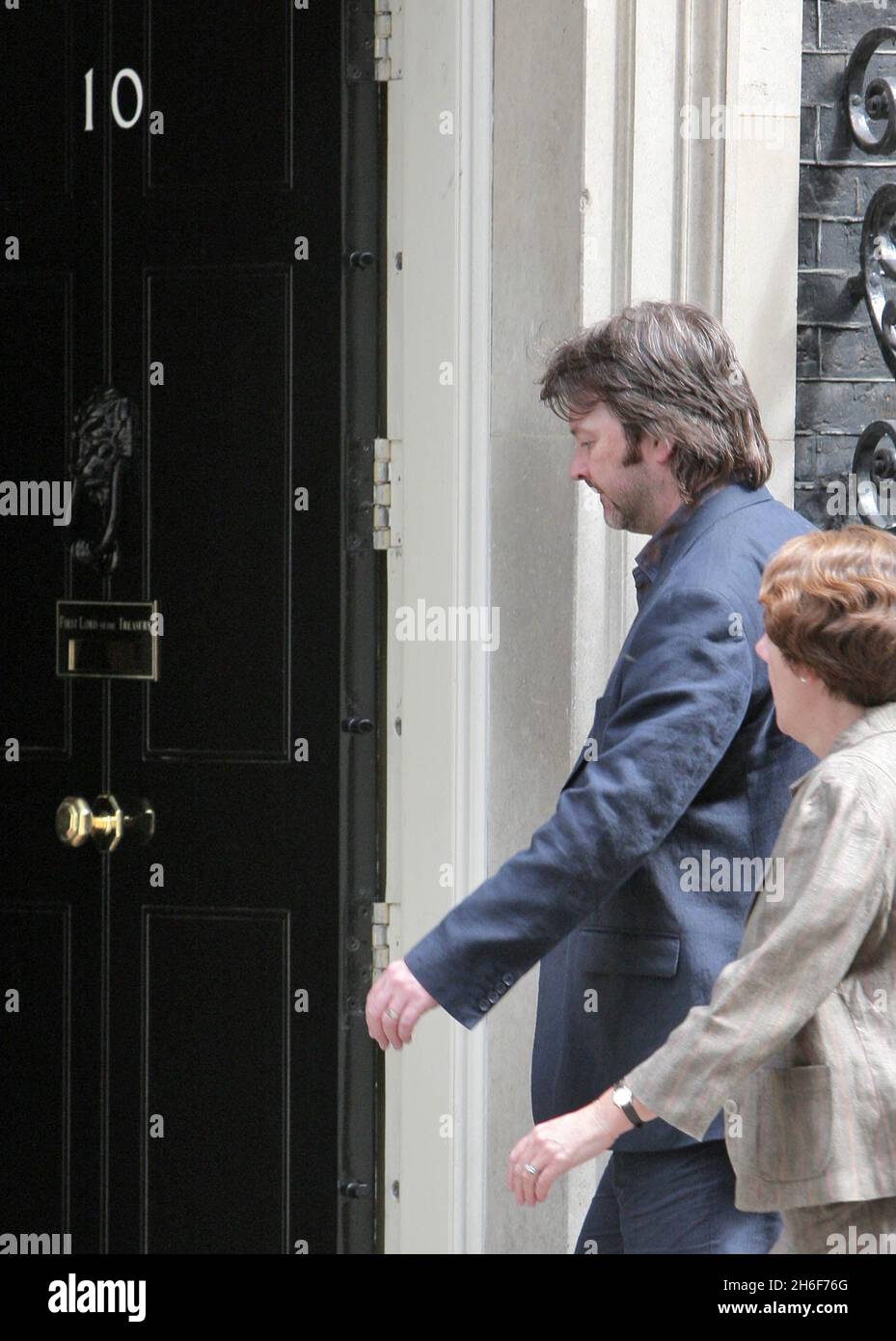 Derek Draper visits Gordon Brown in Downing Street today to help out ...