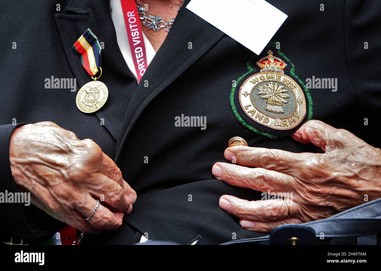 Around 50 former members of the Land Army & Women's Timber Corps in ...