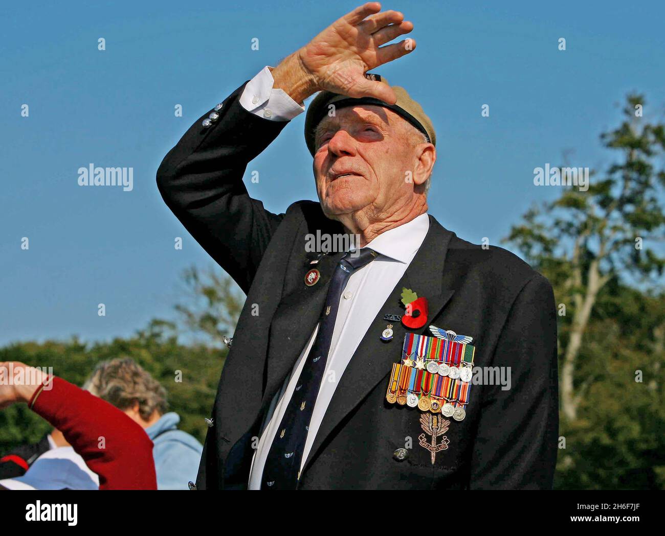 British veteran Three Para and SAS Veteran Ginger Kay aged 89 years ...