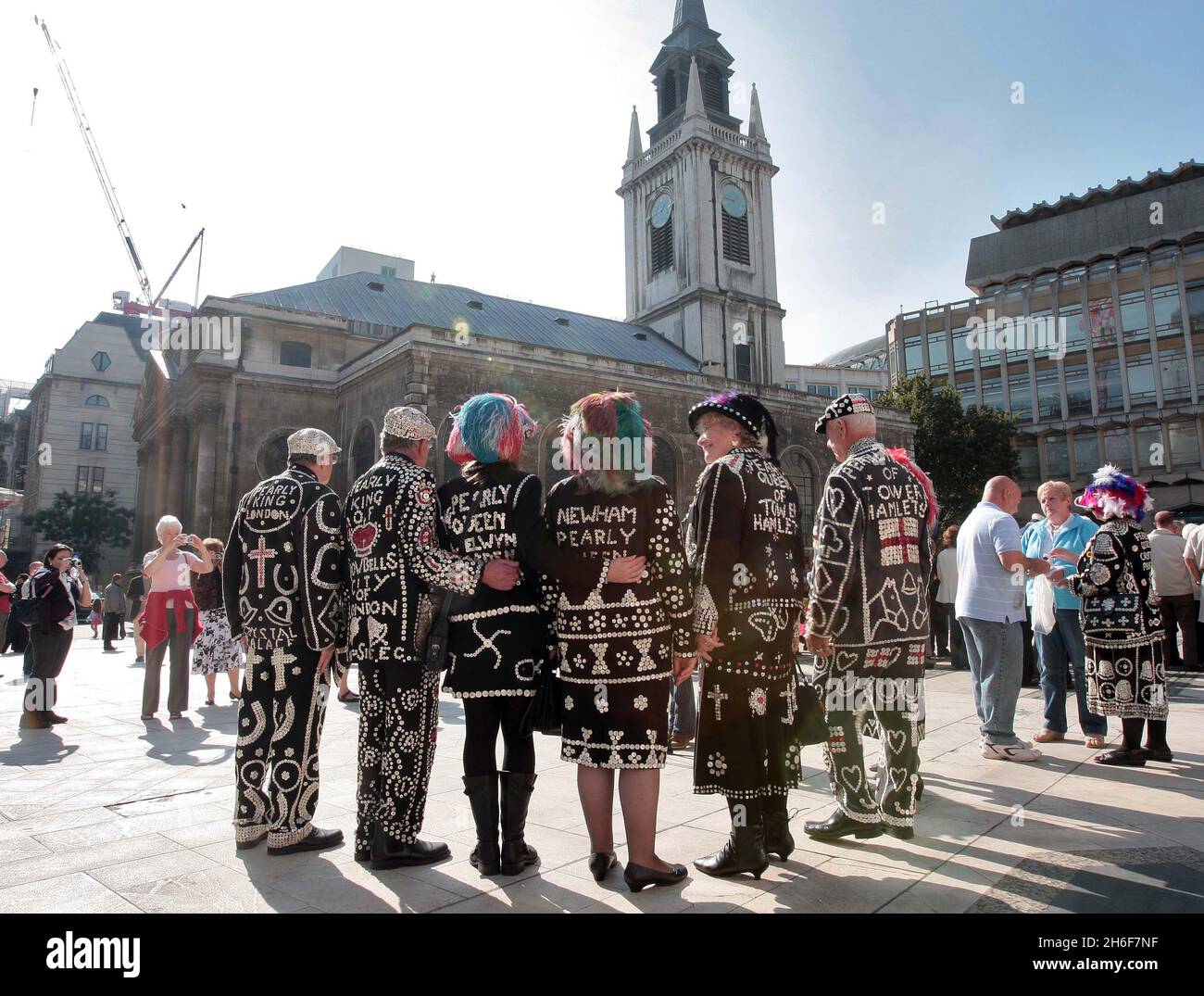 The London Pearly Kings & Queens Society Costermongers harvest festival ...