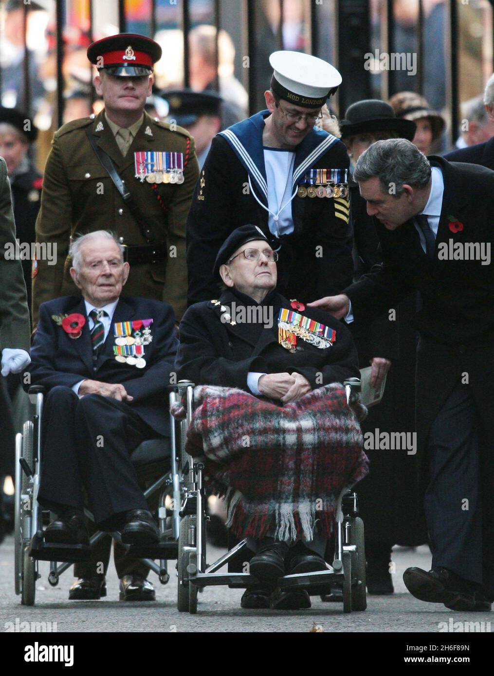 Two of the last surviving British World War I veterans, Harry Patch ...