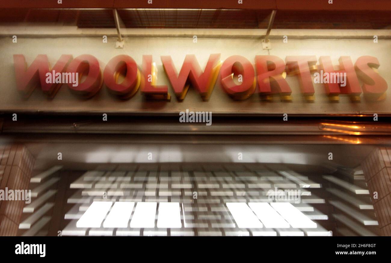 A closed Woolworths store in London as shares in the high street ...
