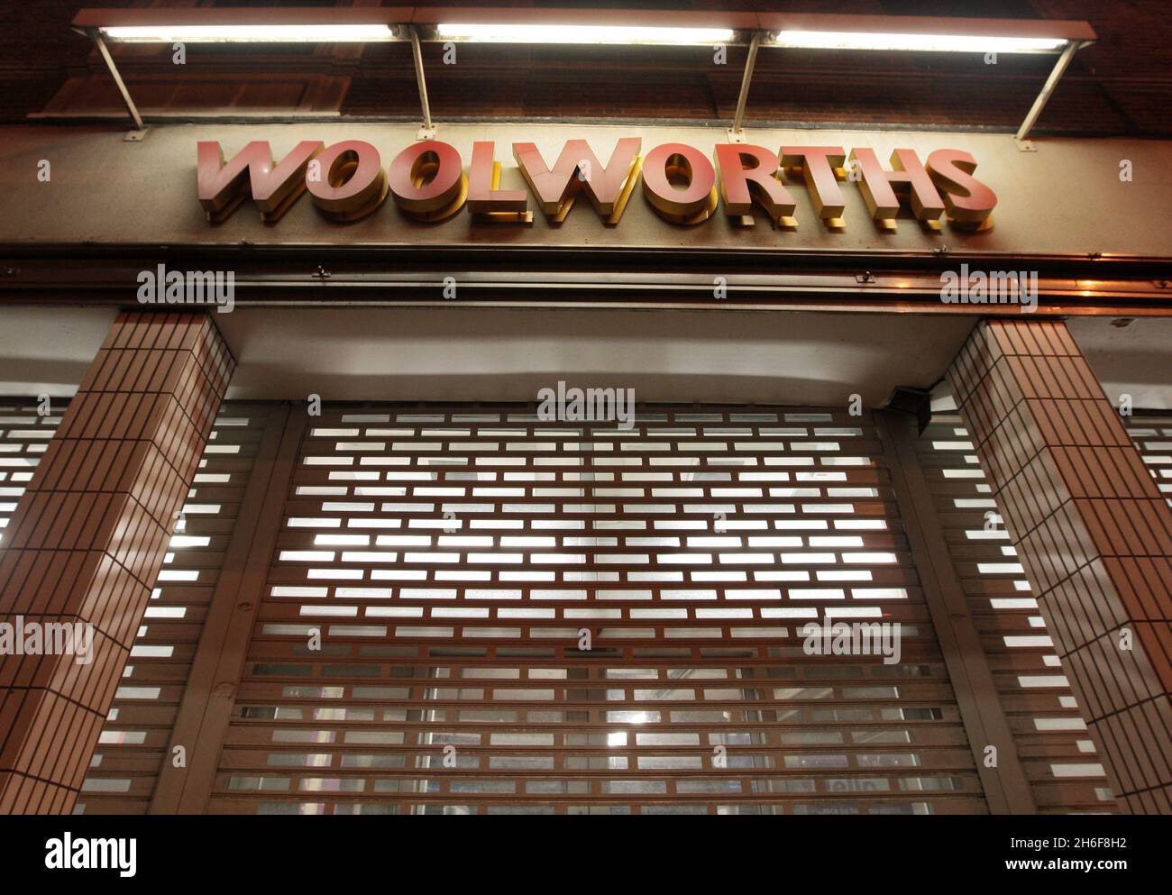 A closed Woolworths store in London as shares in the high street ...