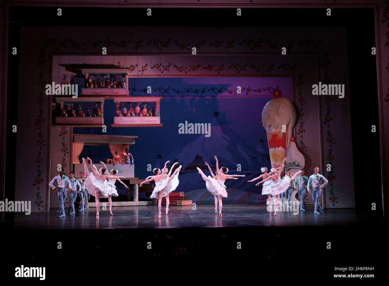 The Nutcracker is performed at the Coliseum in London Stock Photo - Alamy